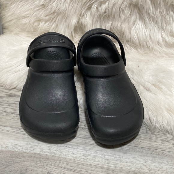 CROCS | Shoes | Crocs Women 7 Men 5 Mercy Work Black Slip Resistant ...